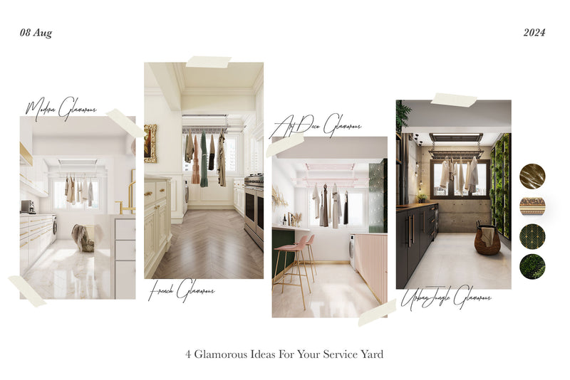 4 Glamorous Ideas For Your Service Yard