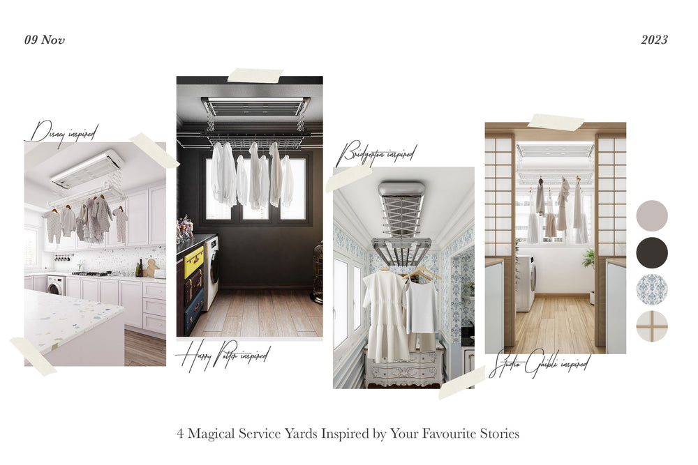 4 Magical Service Yards Inspired by Your Favourite Stories